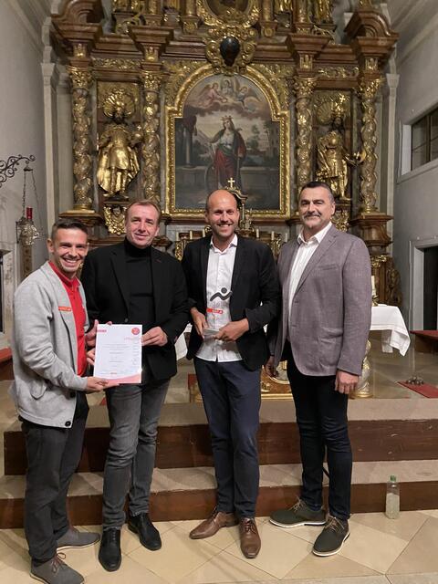 Rechnitz: ASKÖ "move" Ehrenpreis an Daniel Karacsonyi verliehen - Oberwart