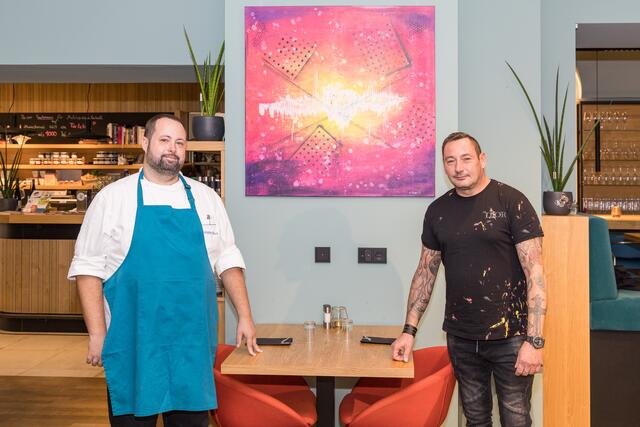 Bruck an der Mur: "Aufghängt is" - Kunst im Kaffeehaus - Bruck an der Mur