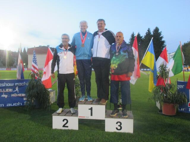 Leichtathletik-Mastersmeisterschaft: Zwei Bronzemedaillen für Maurer ...