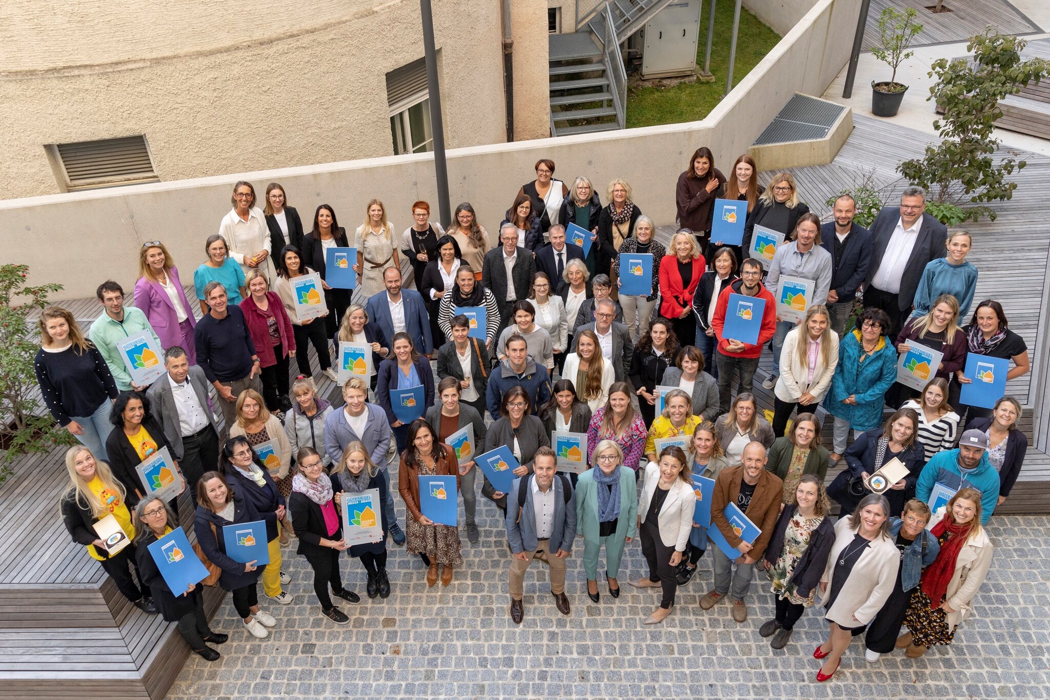 Gütesiegel Gesunde Schule: VS Elmen zum zweiten Mal ausgezeichnet - Reutte