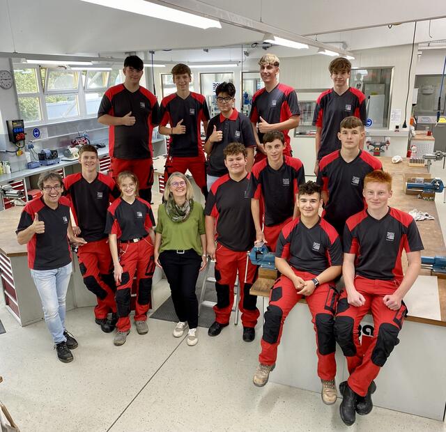 Lehre 2022: Volle Lehrlingspower bei Baumit in Wopfing - Niederösterreich