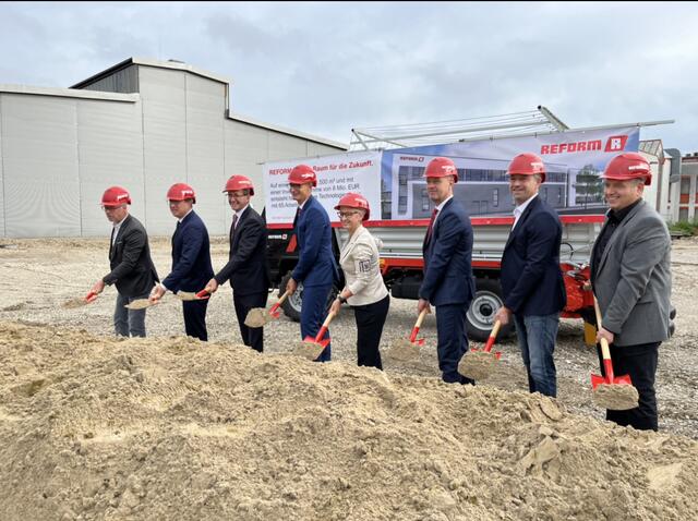 Spatenstich für Technologiecenter: Reform baut in Wels für die Zukunft ...