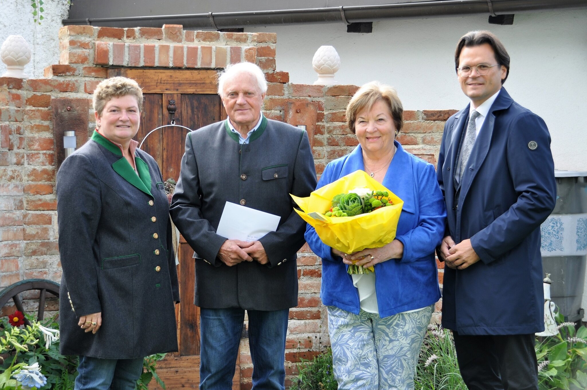 „Diamantene Hochzeit“: Bernhard Heinl gratulierte den Bürgern - Tulln