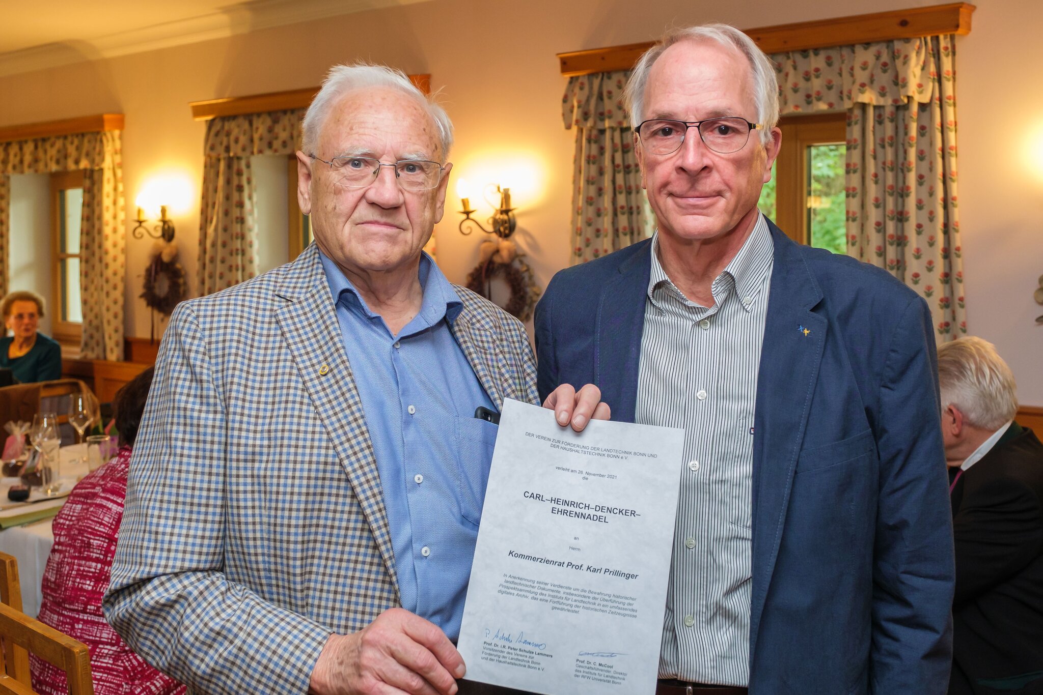 Für historische Arbeit: Universität Bonn ehrt Karl Prillinger - Wels ...