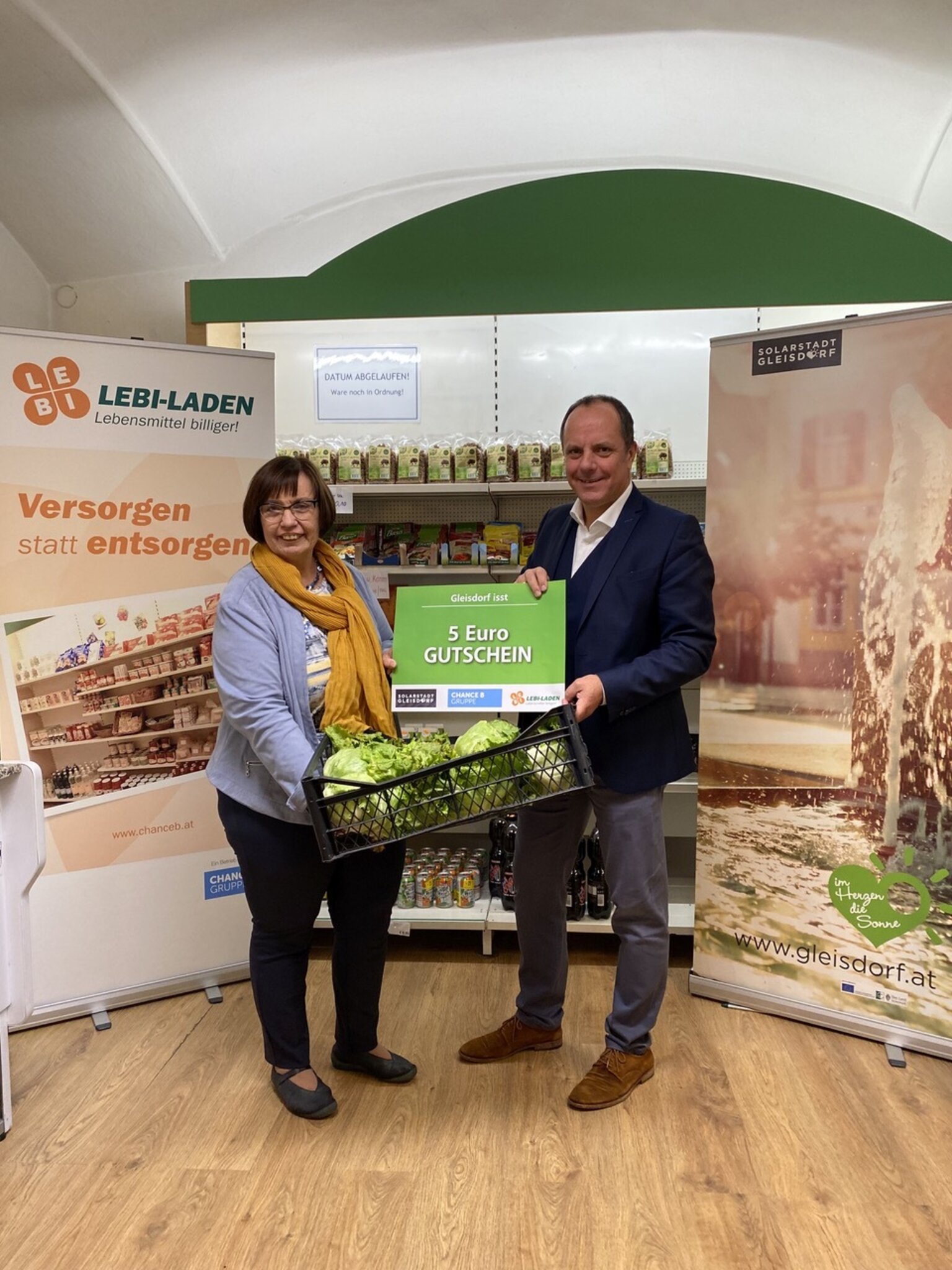 LEBI-Laden: Initiative „Gleisdorf isst - mit Ihrer Hilfe“ gestartet - Weiz