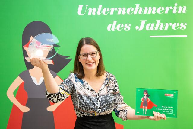 Anna Kalcher geehrt: Beste Neugründerin der Steiermark aus St. Martin ...