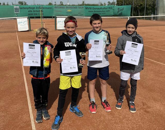 Bezirk Tulln: Beim Tennis Club fand die Kinder Klubmeisterschaft statt ...