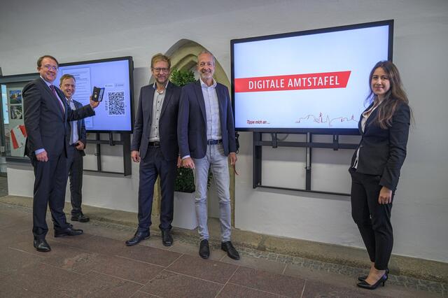 St. Pölten: Amtstafel ist jetzt digital - St. Pölten