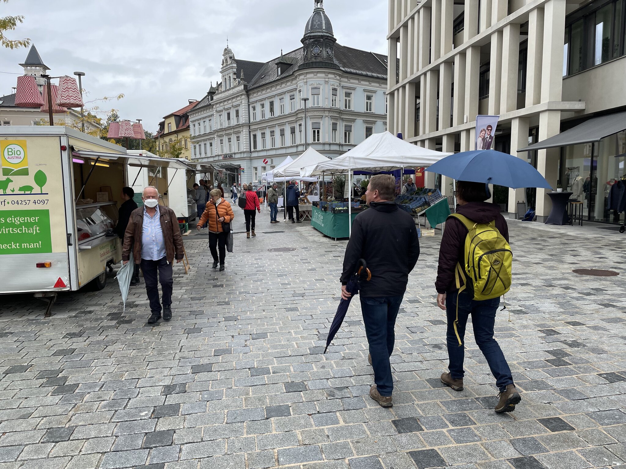 Am Hans-Gasser-Platz: Nächstes Jahr wird's am Biobauernmarkt teurer ...