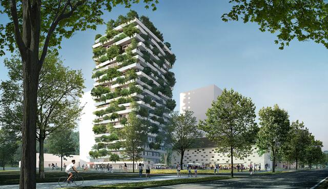 Baustart zweiter Teil: Green Tower ragt mit 68 Metern über Reininghaus ...