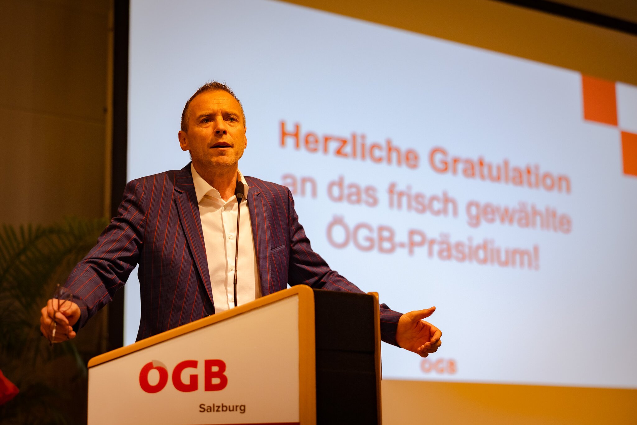 ÖGB Landeskonferenz: Peter Eder mit 96,95 Prozent als ...