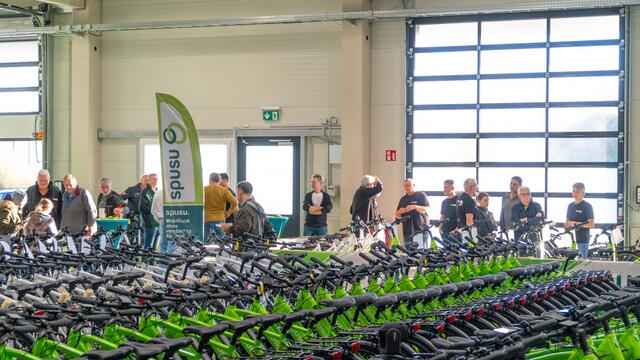 Sturm & Bike: Toni Polster setzt auf E-Bikes von spusu - Mistelbach