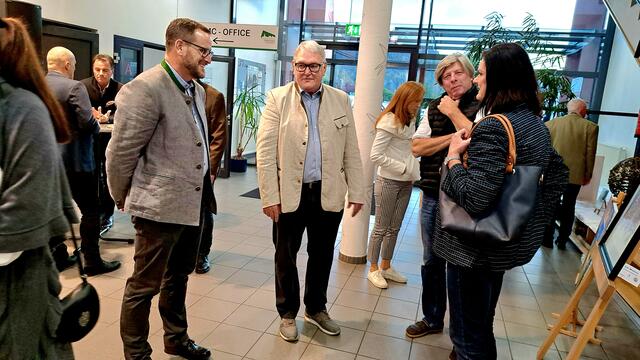 Kunst: Ausstellung zwei Künstler aus Frohnleiten Moderer und Schweiger ...