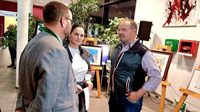 Kunst: Ausstellung zwei Künstler aus Frohnleiten Moderer und Schweiger ...