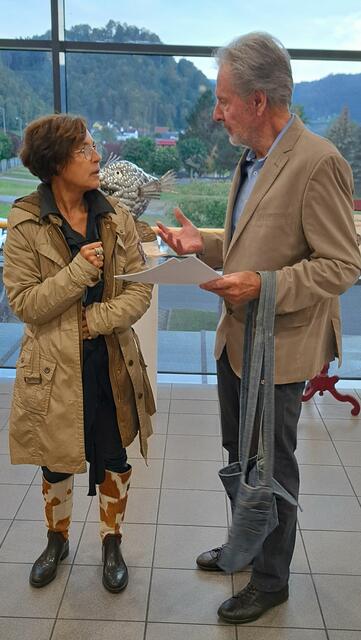 Kunst: Ausstellung zwei Künstler aus Frohnleiten Moderer und Schweiger ...