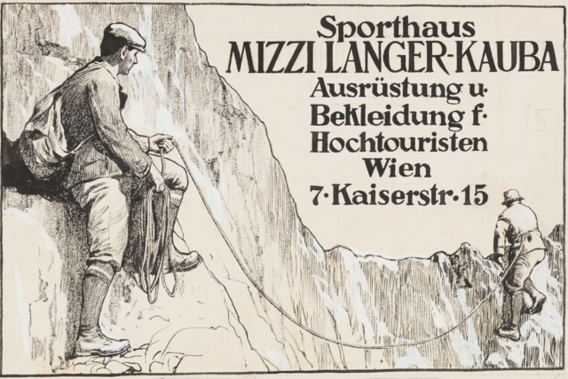 LANDESGALERIE NIEDERÖSTERREICH: ALPINE SEILSCHAFTEN. BERGSPORT UM 1900 ...