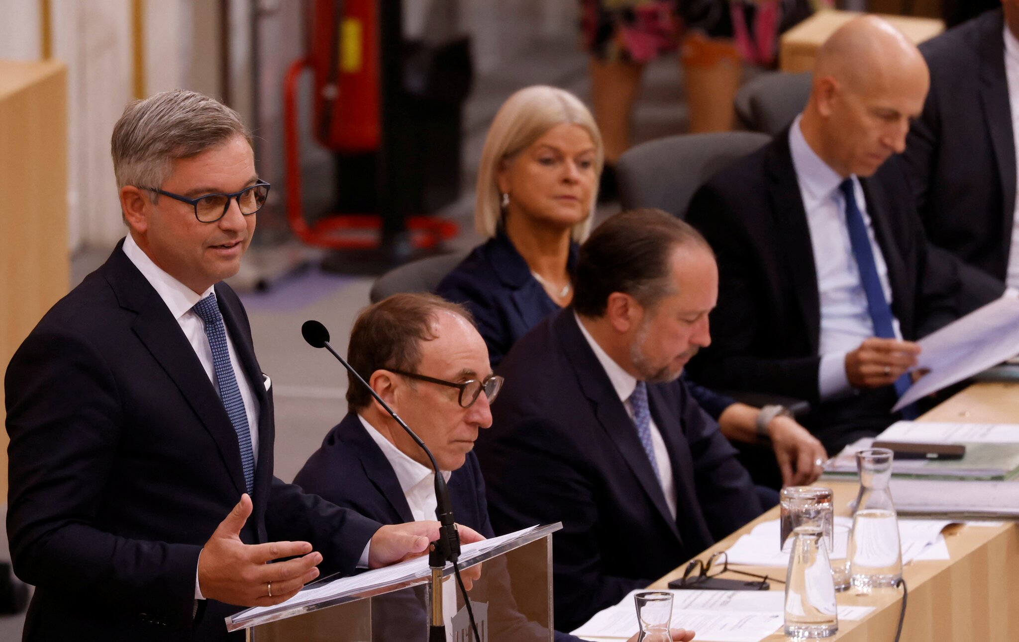 Brunner Hielt Budgetrede Finanzminister Rechnet Mit Rekordausgaben 2023