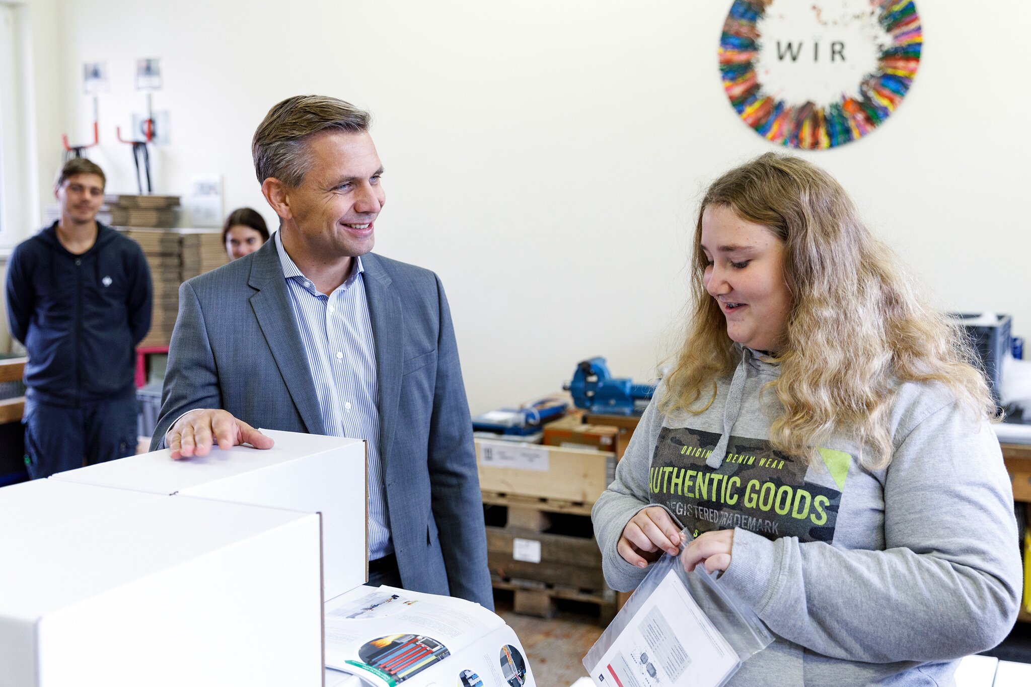 Fokus Mensch: Rundgang am Hof Tollet mit Landesrat Hattmannsdorfer ...