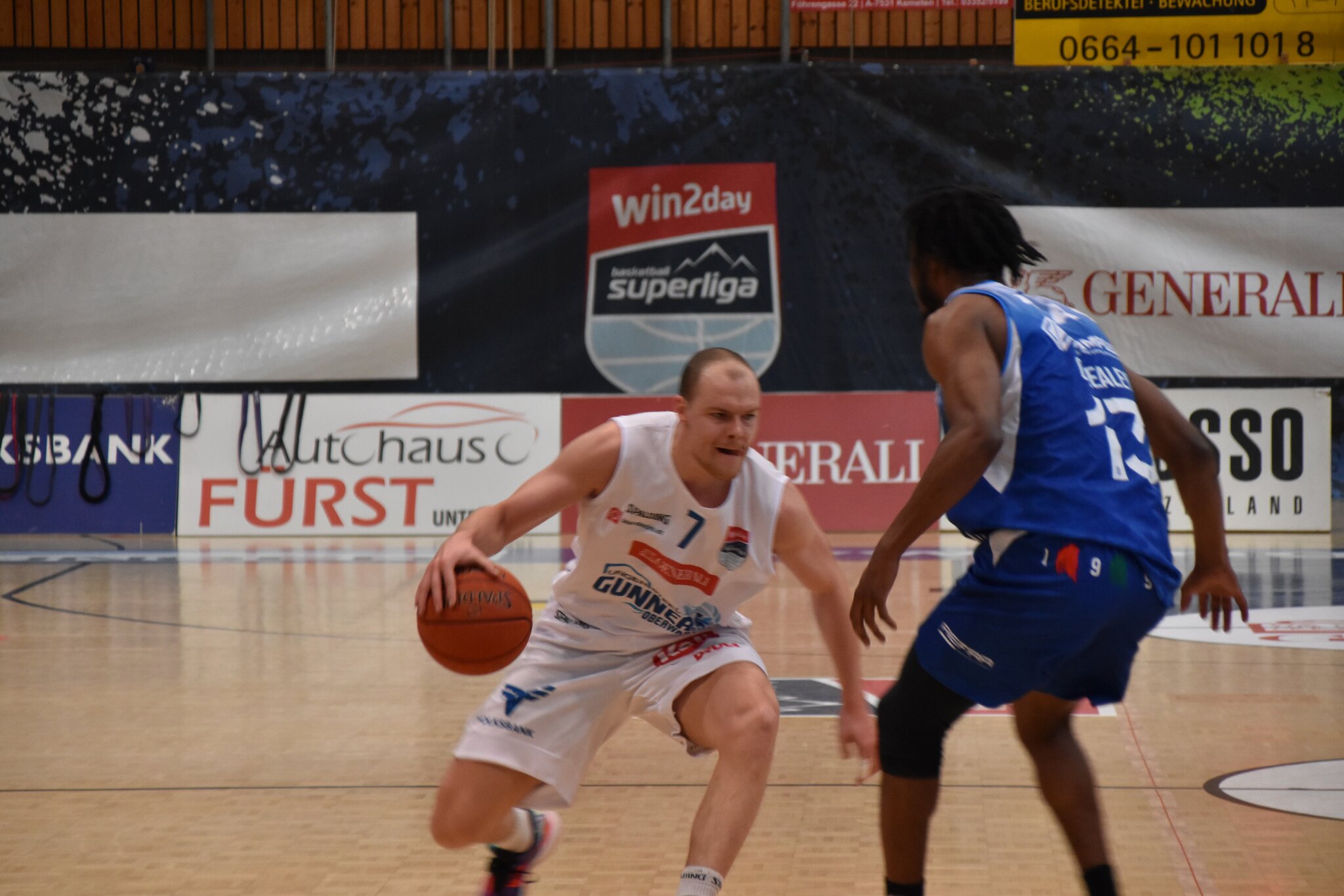 Basketball: Gunners mit sensationellem Schlussviertel zum Sieg - Oberwart