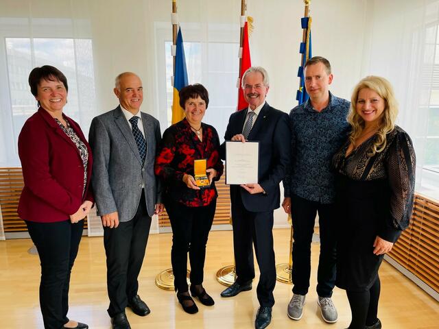 Verdienste um das Bundesland Niederösterreich: Hohe Ehrung für ...