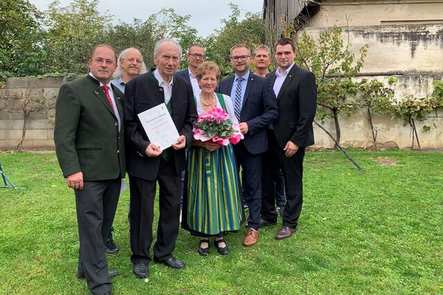 Personalia: Faths feiern 60 Jahre Ehe - Mistelbach
