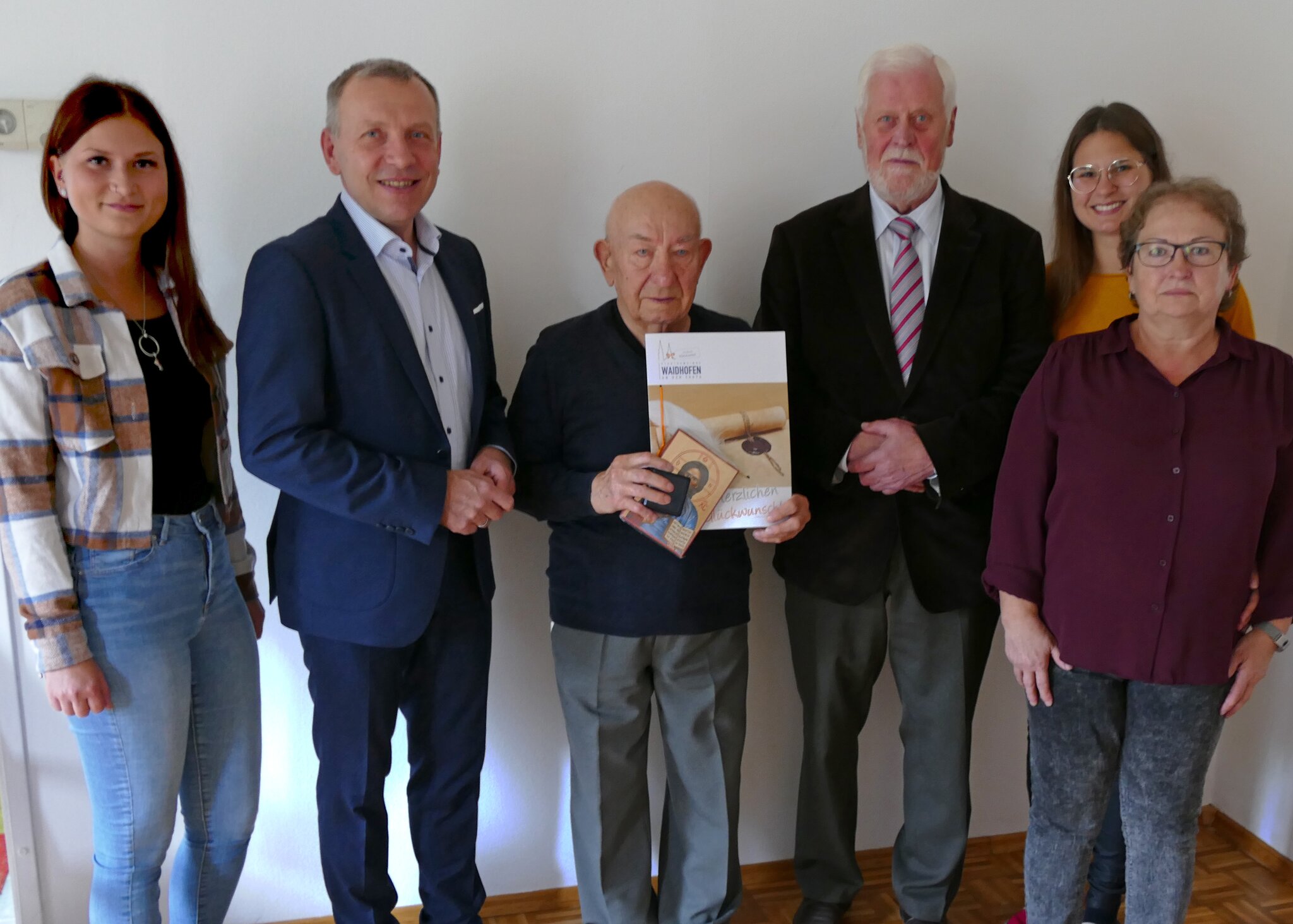 Gratulationen: Tadeusz Bozek feierte 90. Geburtstag - Waidhofen/Thaya
