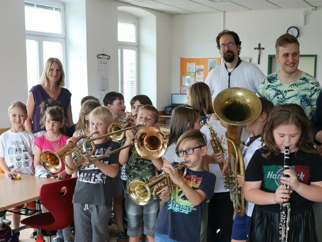 "Best in Class 2.0.": Blasmusik-Projekt in der Volksschule Bad Gams ...