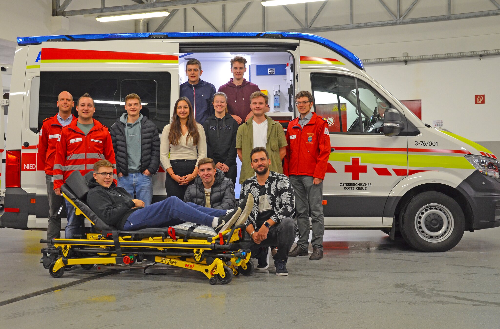 RK Waidhofen/Ybbs: Ehrensache: 10 freiwillige Sanitäter für das Rote ...