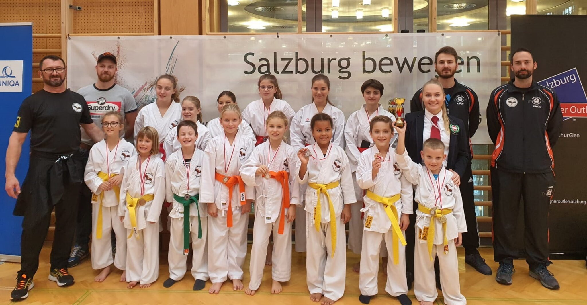Karate Union Shotokan Tirol: Acht Medaillen für St. Johanner Kämpfer - Kitzbühel