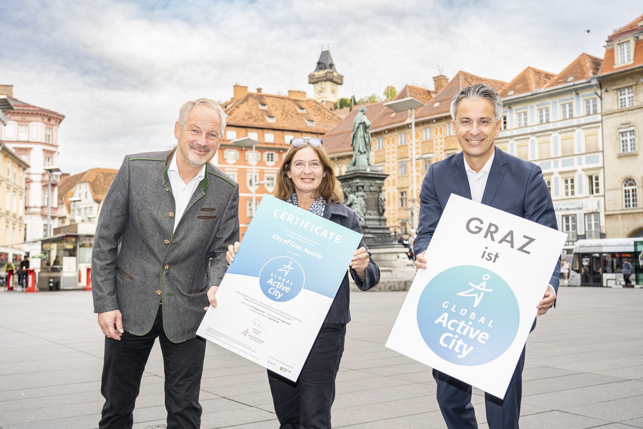 Sportlich und aktiv: Graz ist Teil des "Global Active City"-Netzwerkes ...