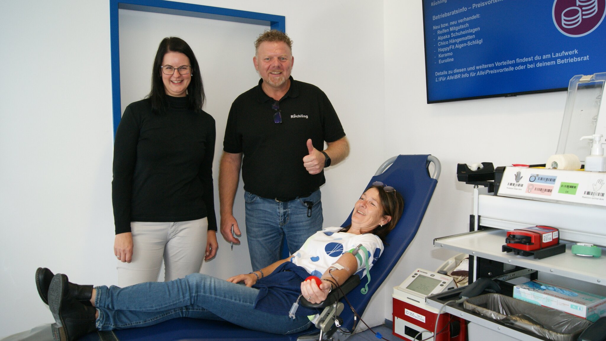 Blutspendeaktion: Röchling Industrial Oepping-Mitarbeiter spendeten ihr ...