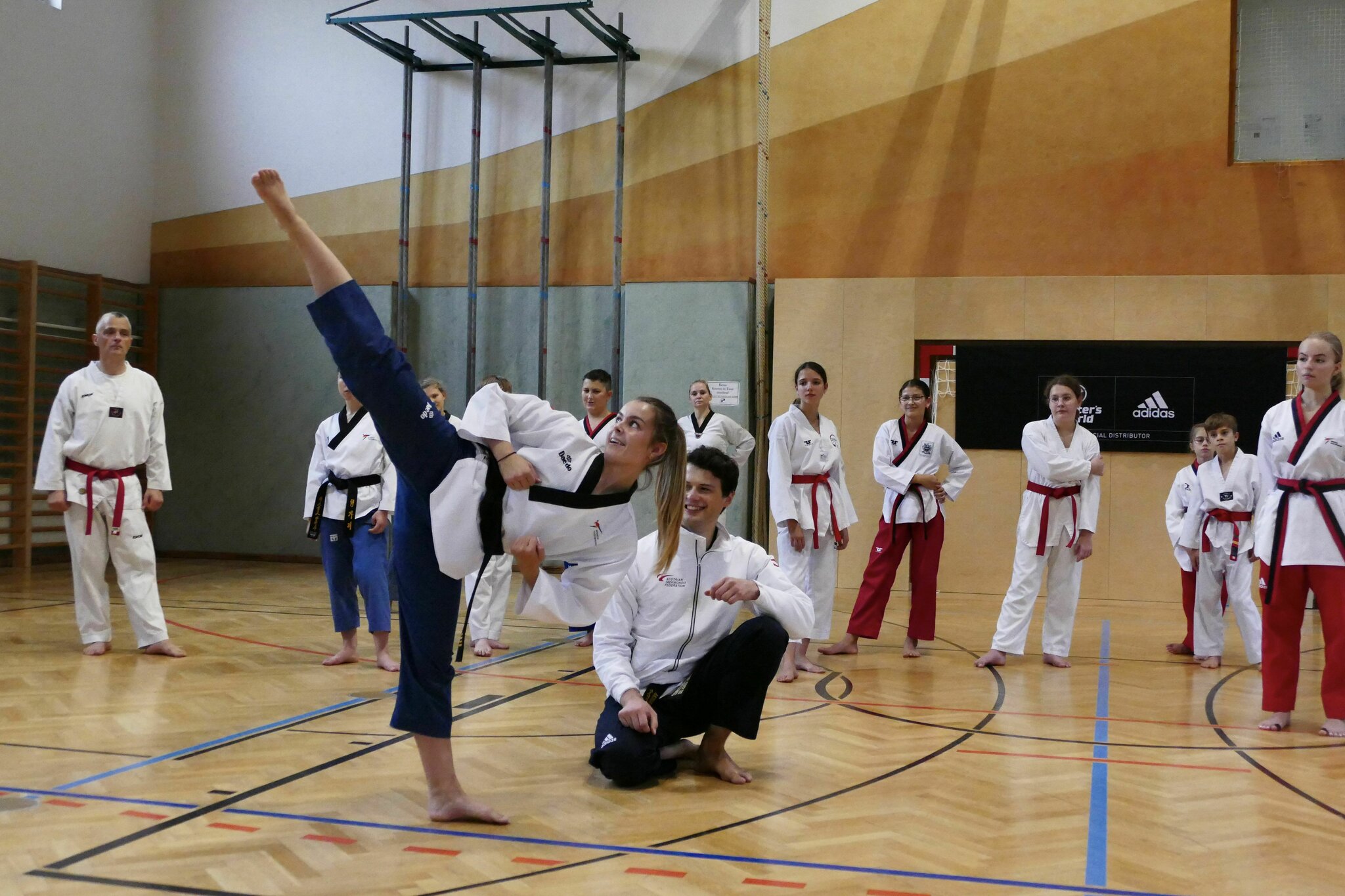 TAEKWONDO – Zwei Europameister gaben Seminar in Tulln - Tulln