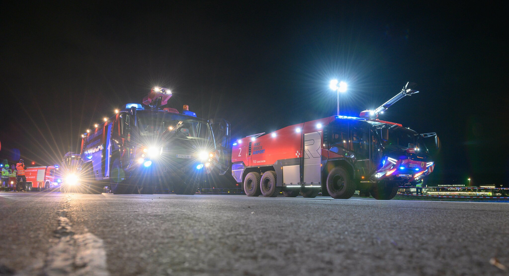 Flugzeugabsturz simuliert: Am Flughafen wurde für den Ernstfall geübt ...