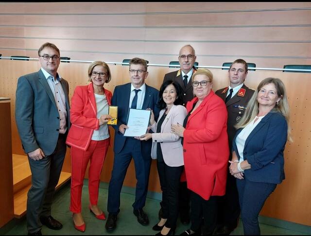 Moorbad Harbach: Ehrung für Bürgermeister a.D. Karl Haumer - Gmünd