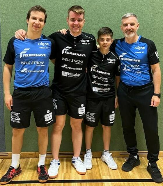 Tischtennis: SPG Felbermayr Wels mit zwei Mannschaften im Viertelfinale ...