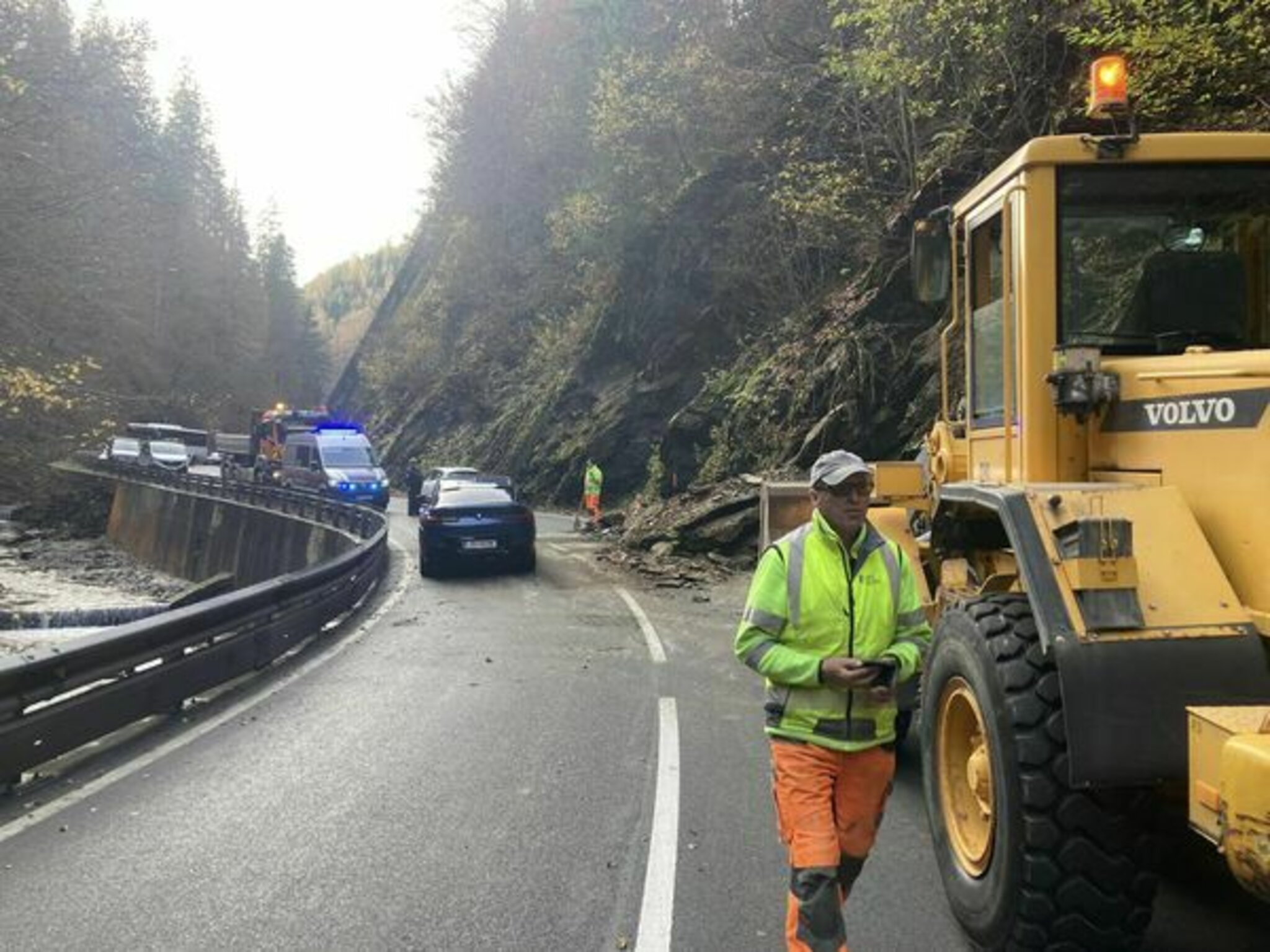 Felssturz: B164 zwischen Bischofshofen und Mühlbach blockiert - Pongau