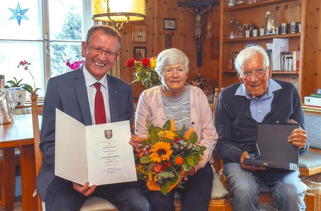 Lange gemeinsame Jahre: Ehejubilare in Zell am See - Pinzgau
