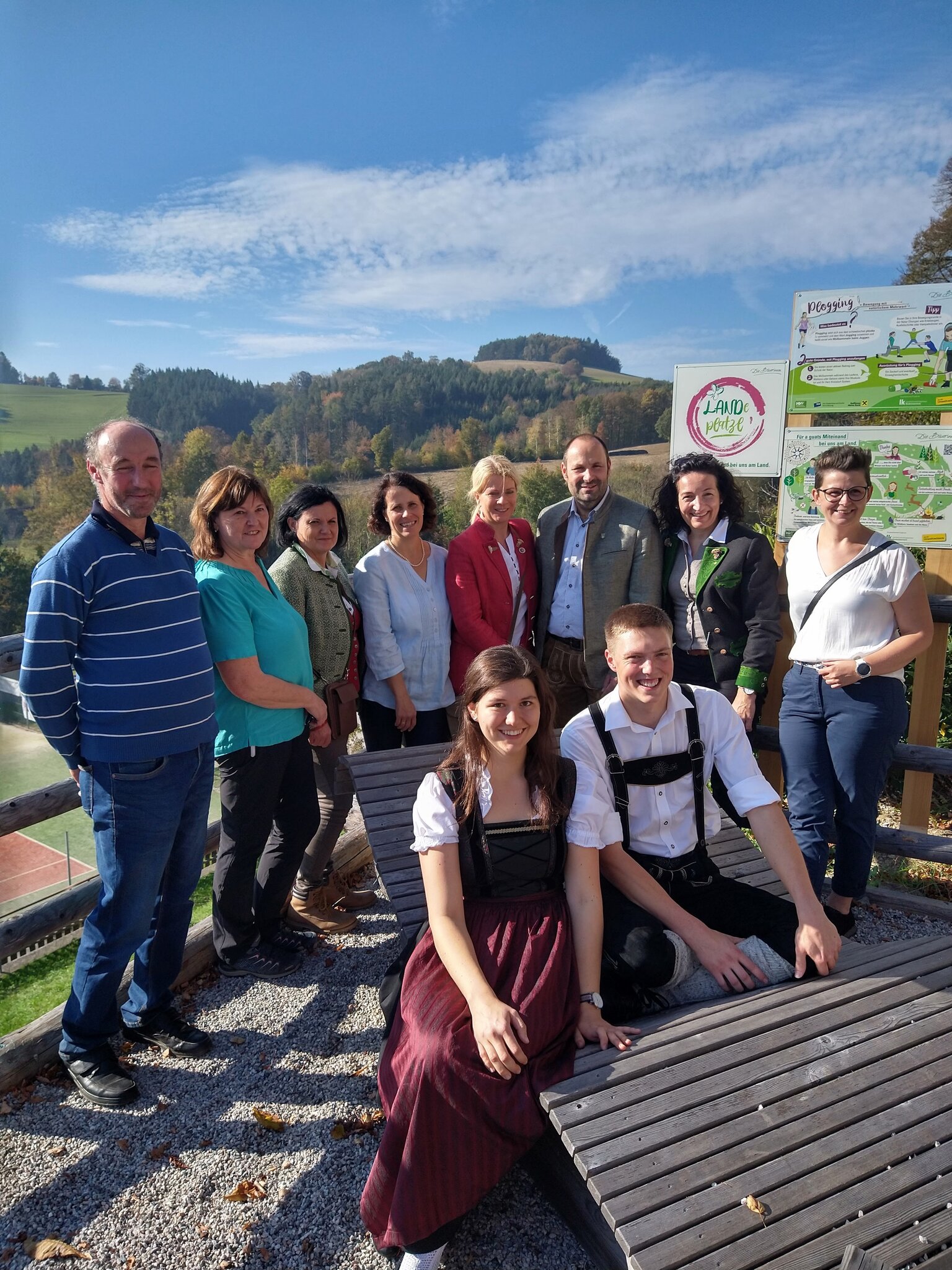 Gesunde Gemeinde: Gemeinde Bromberg eröffnet „Tut Gut“-Schritteweg mit ...