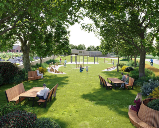 Projekte: Feuerwehr, Freizeitpark und Parkplatz bilden neuen Ortsteil ...