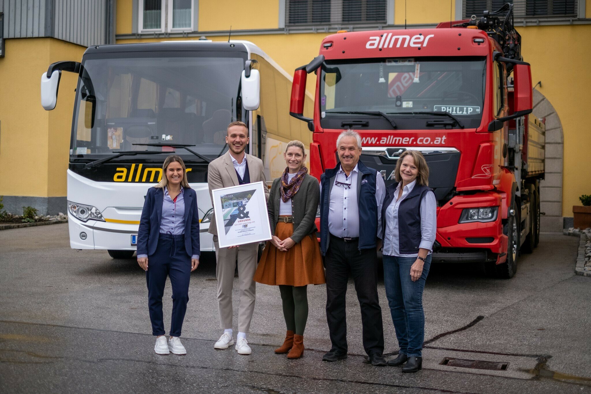 15 Jahre "Go Direkt": Transport-Unternehmen Allmer Kunde erster Stunde ...