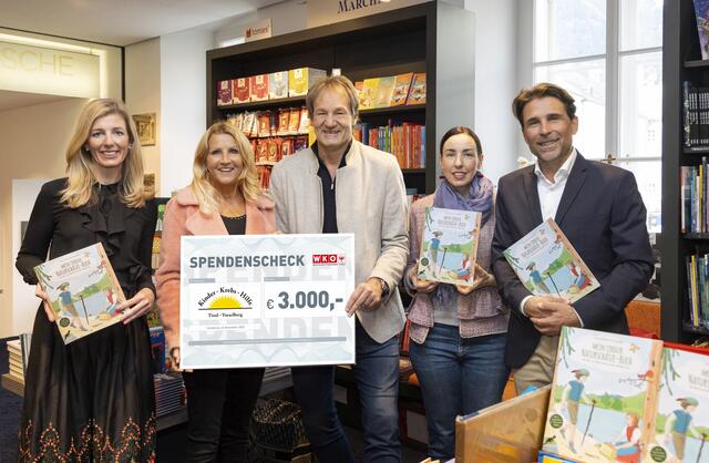 Kinder-Krebs-Hilfe: Mit dem Kindermalbuch „Mein Tiroler Naturschätze ...