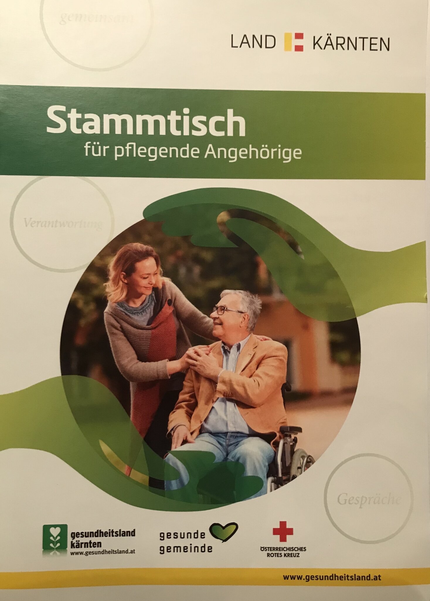 Land & Leute: EINEN STAMMTISCH FÜR PFLEGENDE ANGEHÖRIGE - Völkermarkt