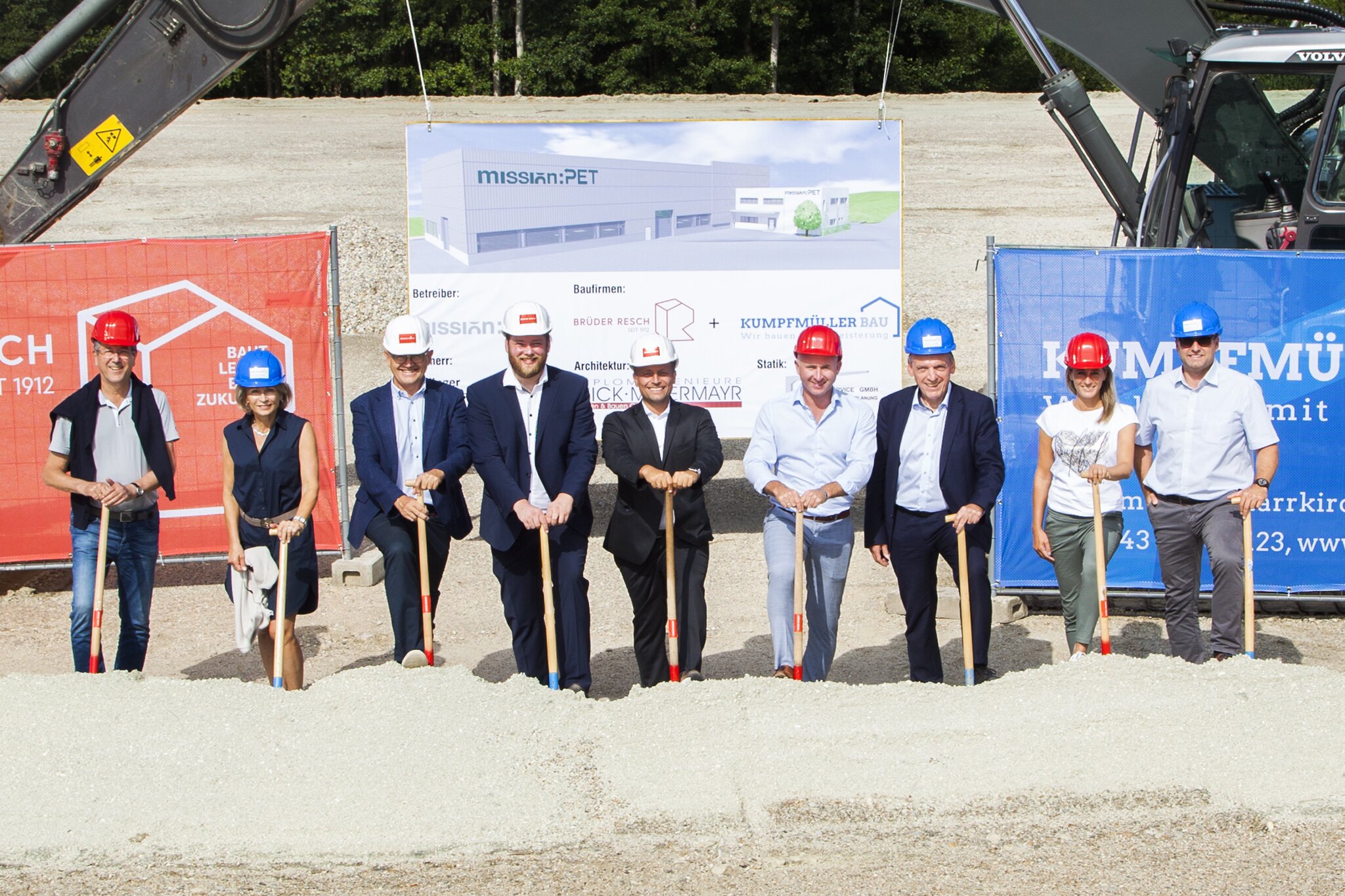 Mission PET GmbH: Spatenstich für Kunststoff-Veredelungsanlage in ...