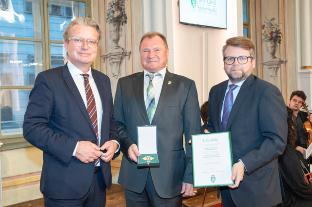 Von Ragnitz bis Ranten: Große Ehrenzeichen für steirische ...