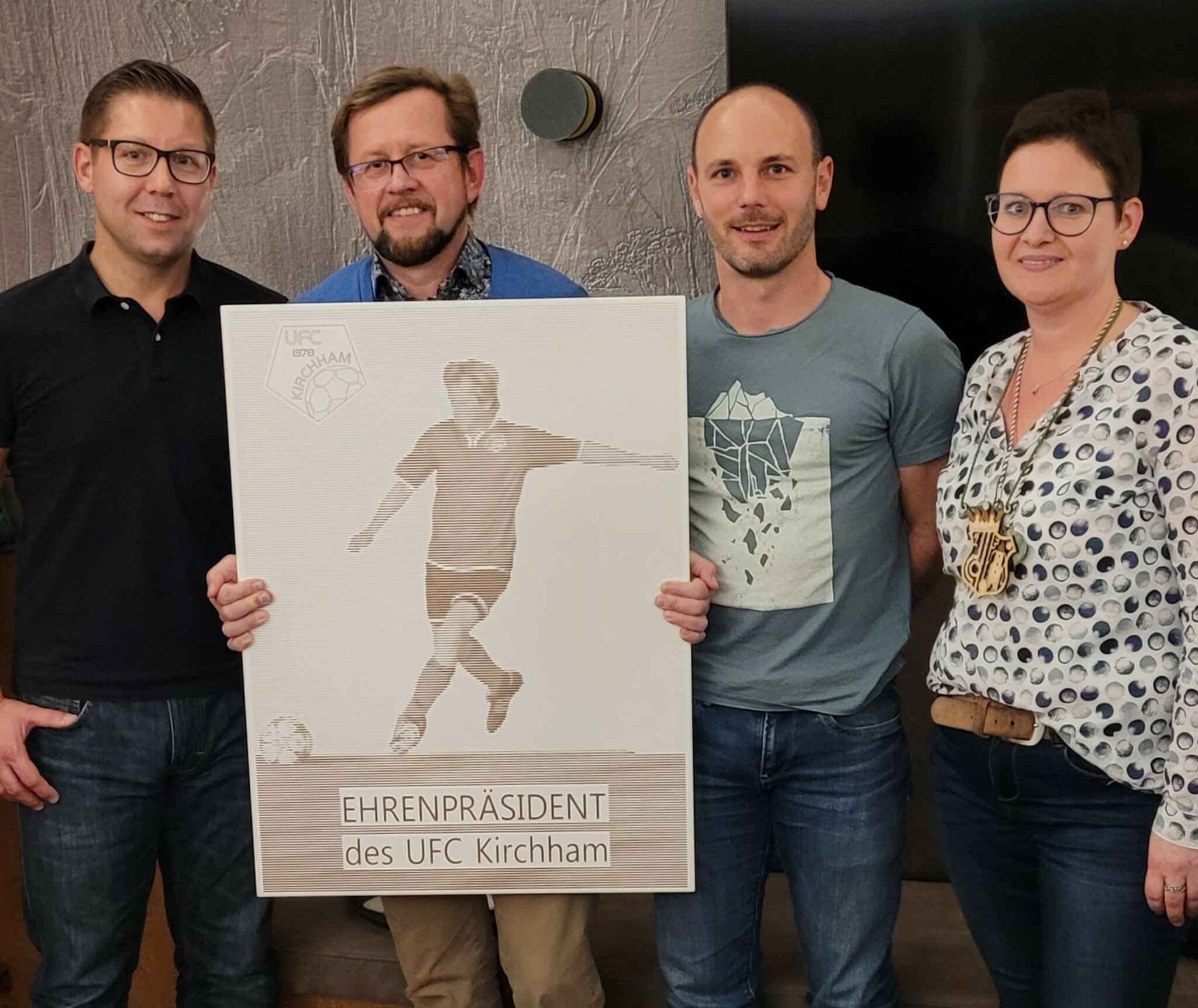 Großes Engagement: Manfred Hochreiter ist Ehrenpräsident des UFC ...