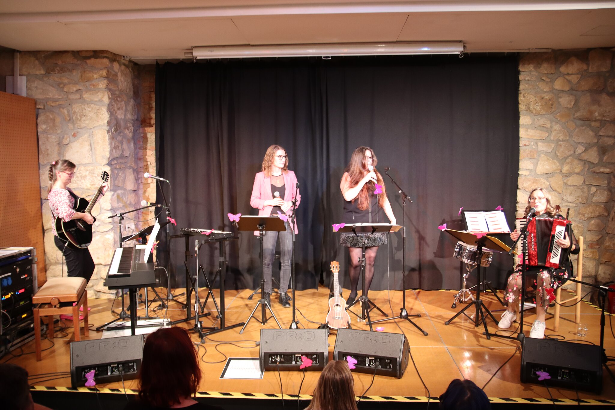 Erster Auftritt des Damenquartetts: Premierenkonzert für „Just for fun ...