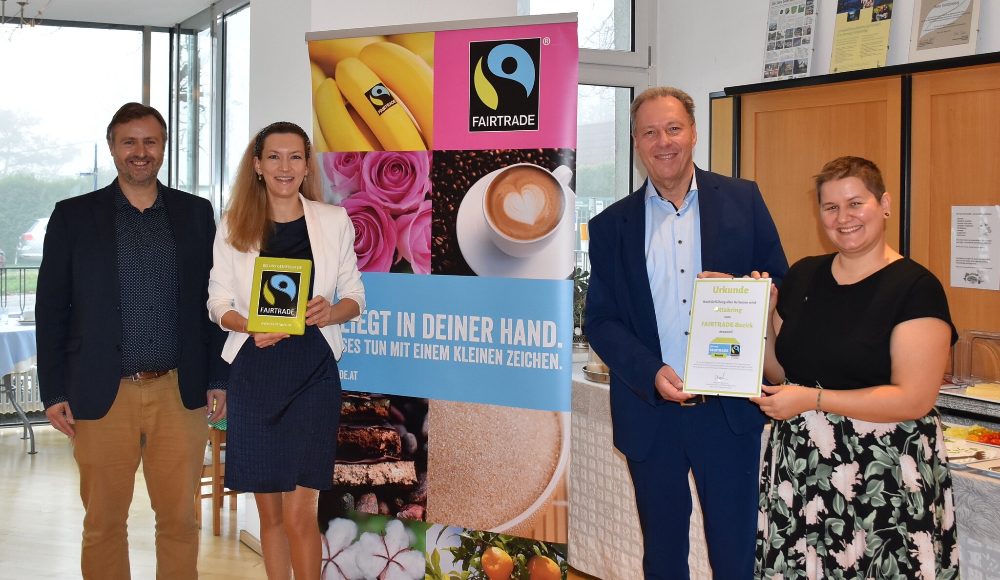 Gerecht produzierte Waren: Ottakring ist jetzt Fairtrade Bezirk - Ottakring