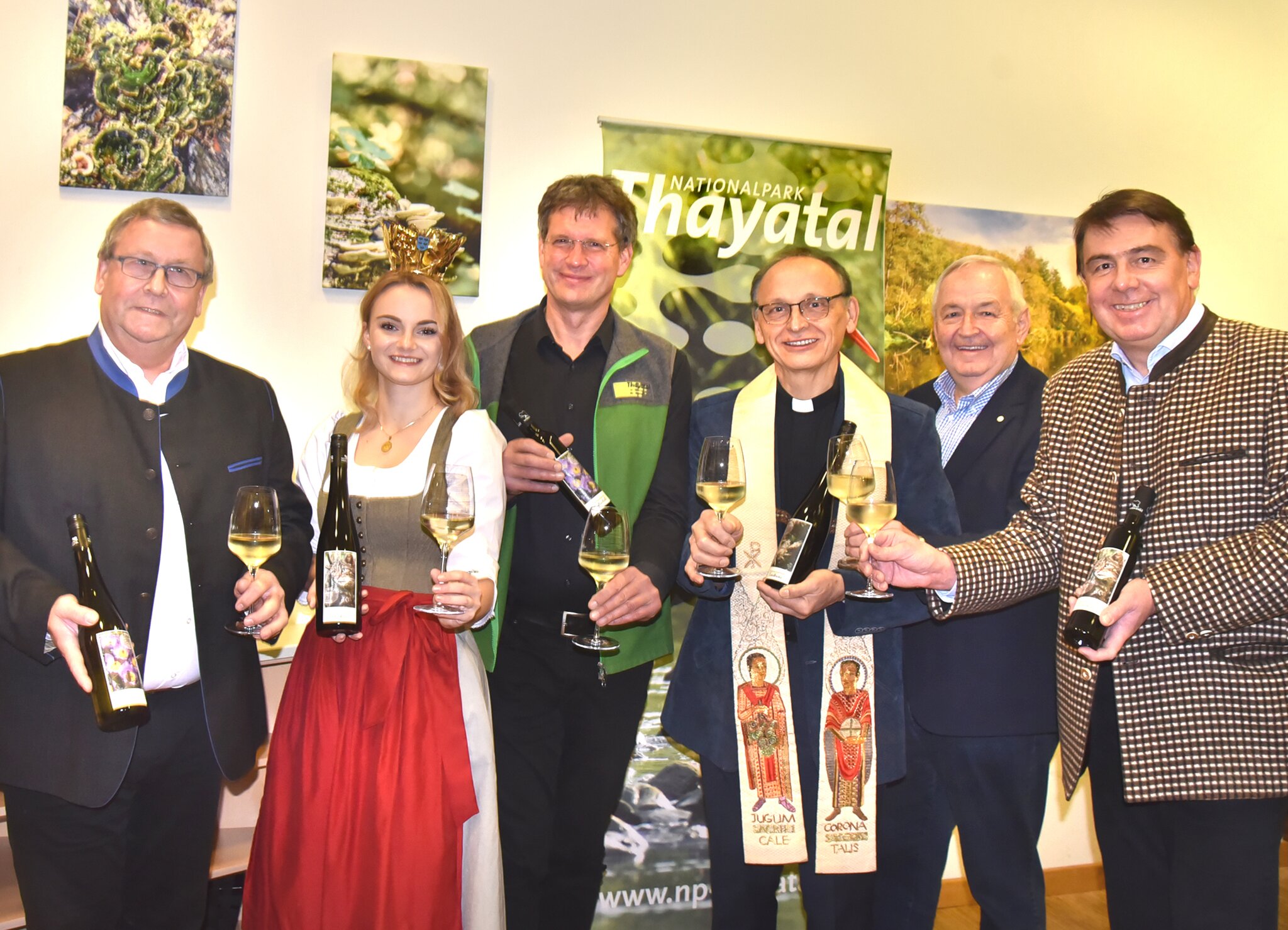 Segnung: Nationalpark Thayatal hat eigenen Wein - Hollabrunn