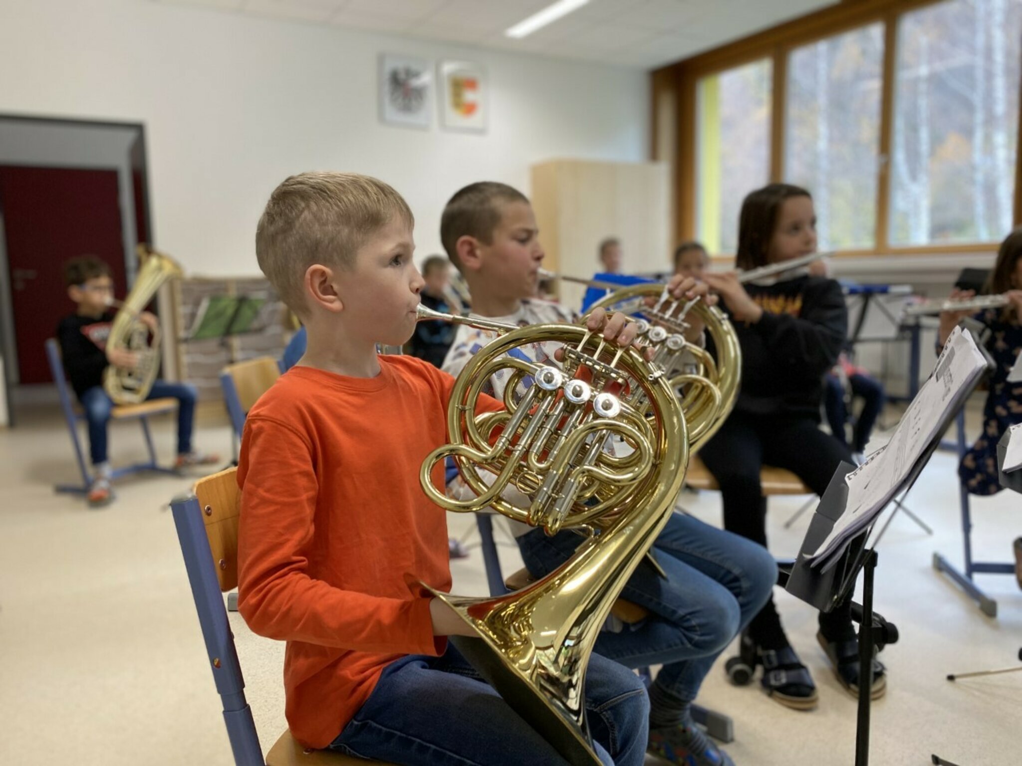 Musikschule Mölltal: Die Bläserklasse Obervellach musiziert wieder ...