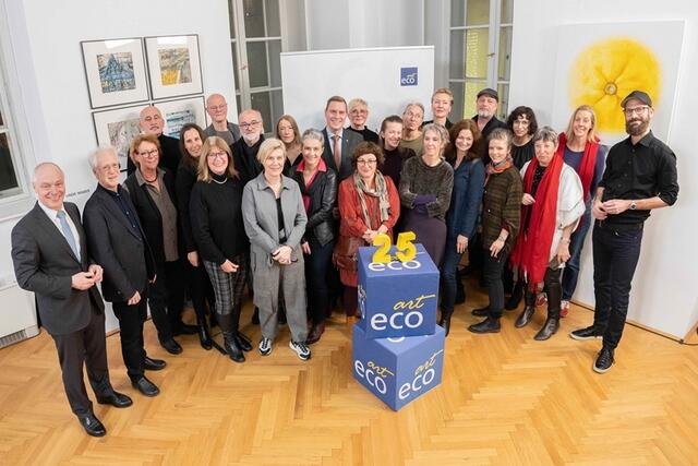 25. Jubiläum: 25 Jahre ecoart: Jubiläumsausstellung „Synergien ...